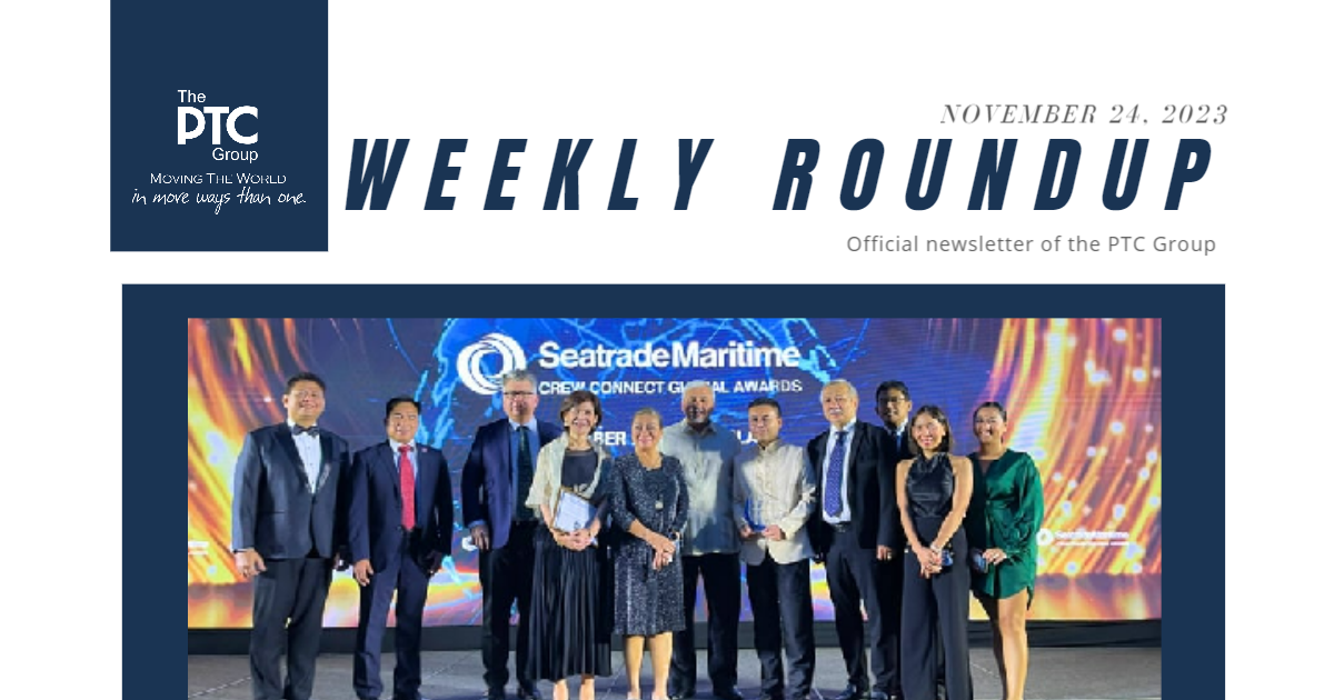 45 The PTC Group Weekly Roundup November 24, 2023 Issue